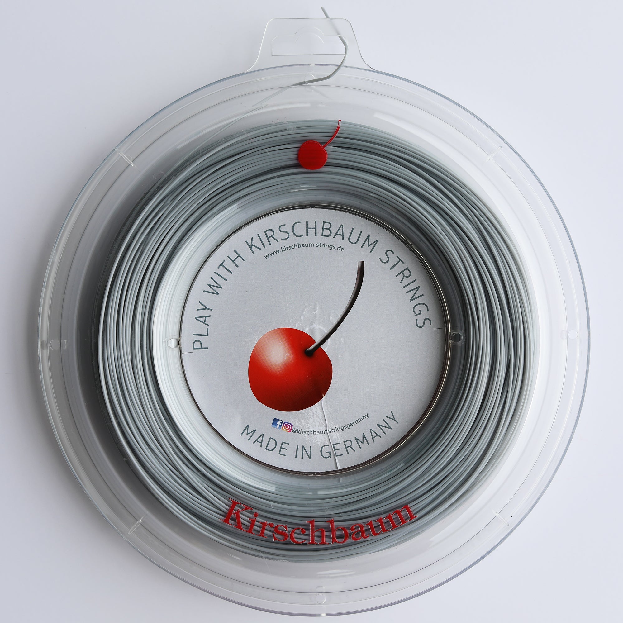 Kirschbaum Pro Tour Control Tennis Racquet String, Reel 660ft/200m (co ...